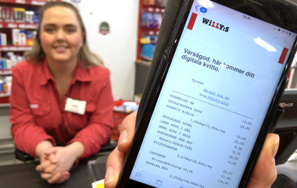 Digitala kvitton hos Willys | Handelstrender